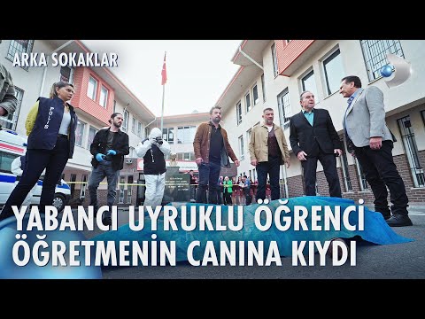 Bir eğitimci daha öğrencisi tarafından öldürüldü! | Arka Sokaklar 677. Bölüm