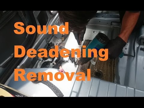 Project 306 | Sound deadening removal