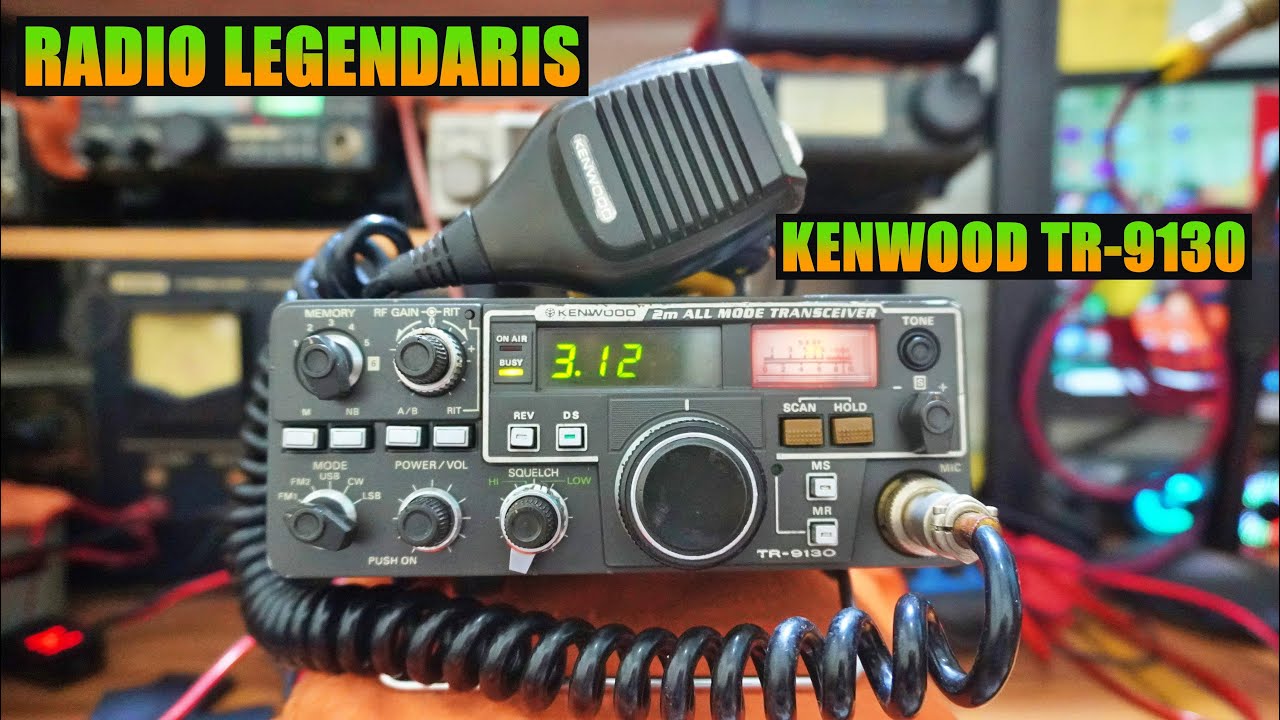 radio legendaris kenwood tr-9130 - YouTube