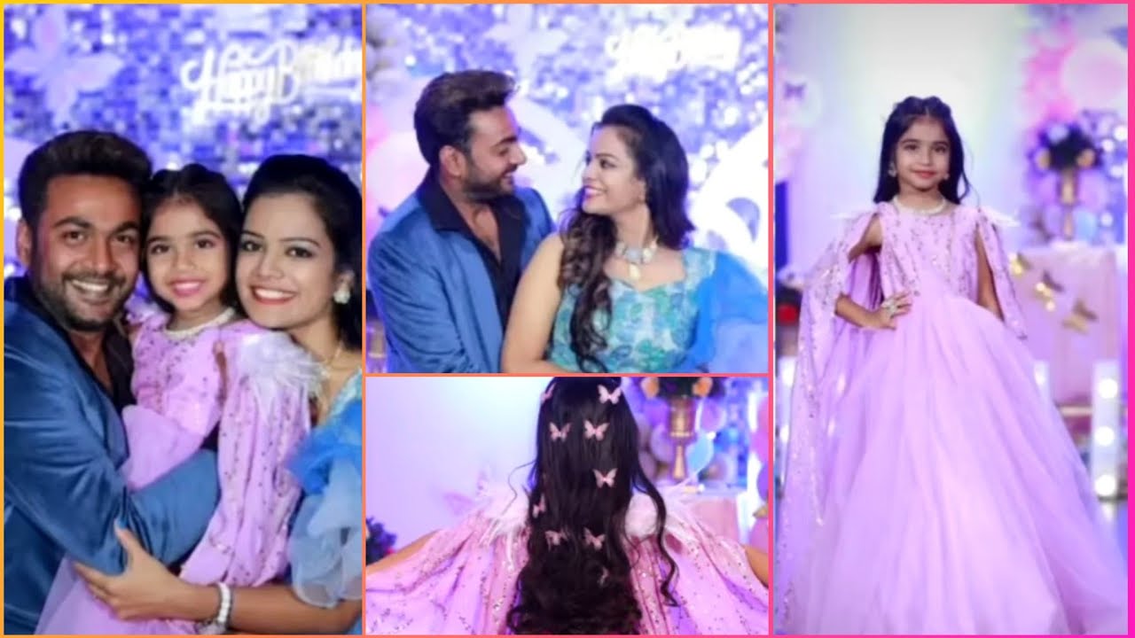 Mahishivan Daughter Harini Birthday Special Photos ️ - YouTube