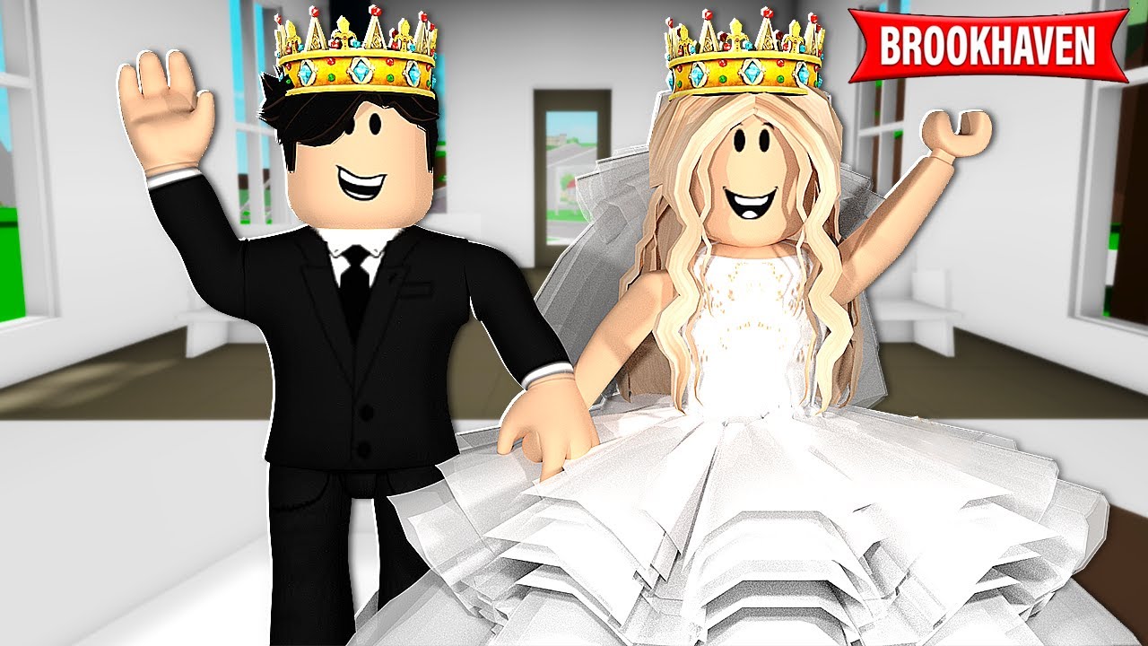 O CASAMENTO DA PRINCESA NO BROOKHAVEN : Historinha de Roblox - YouTube