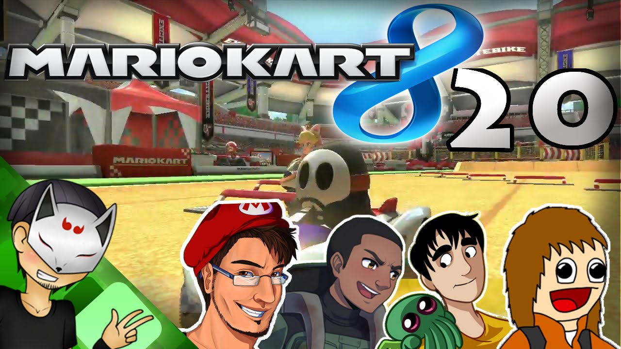 The Race is On!(Mario Kart 8 w/ The Derp Crew) - Ep. 20[1080p 60FPS ...