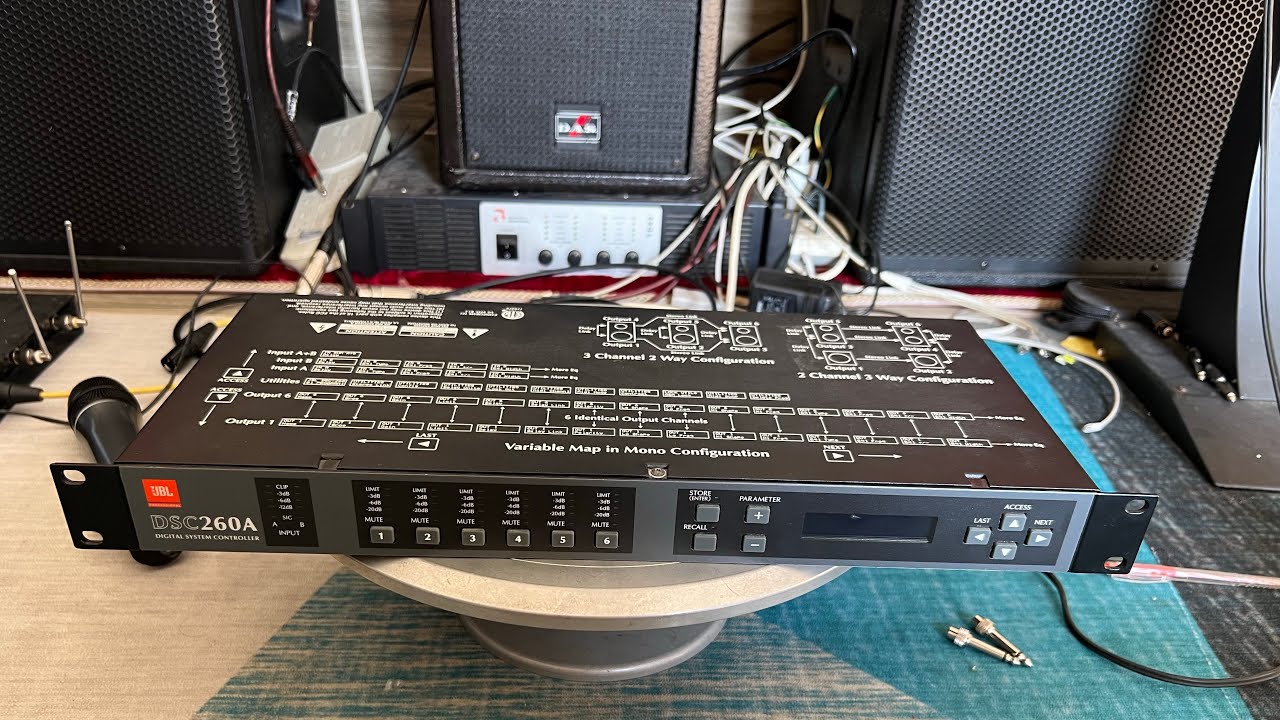 Controller JBL dsc 260A cốt số Mỹ sản xuất Anh Quốc - YouTube