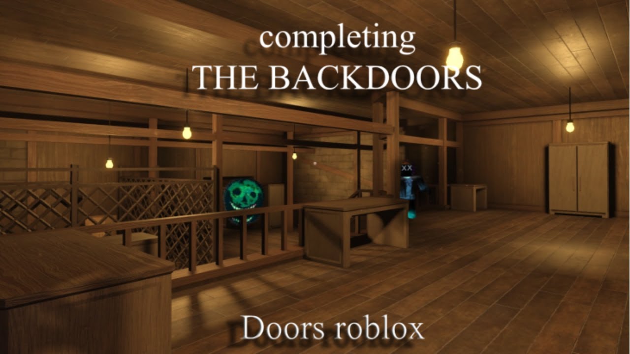Completing the Backdoors in Doors.. | Roblox Hunt Subfloor - YouTube