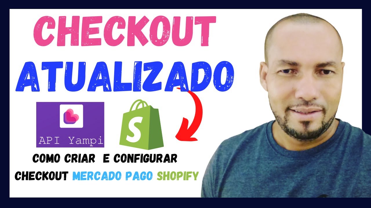 Como configurar check out transparente Yampi Shopify atualizado - YouTube