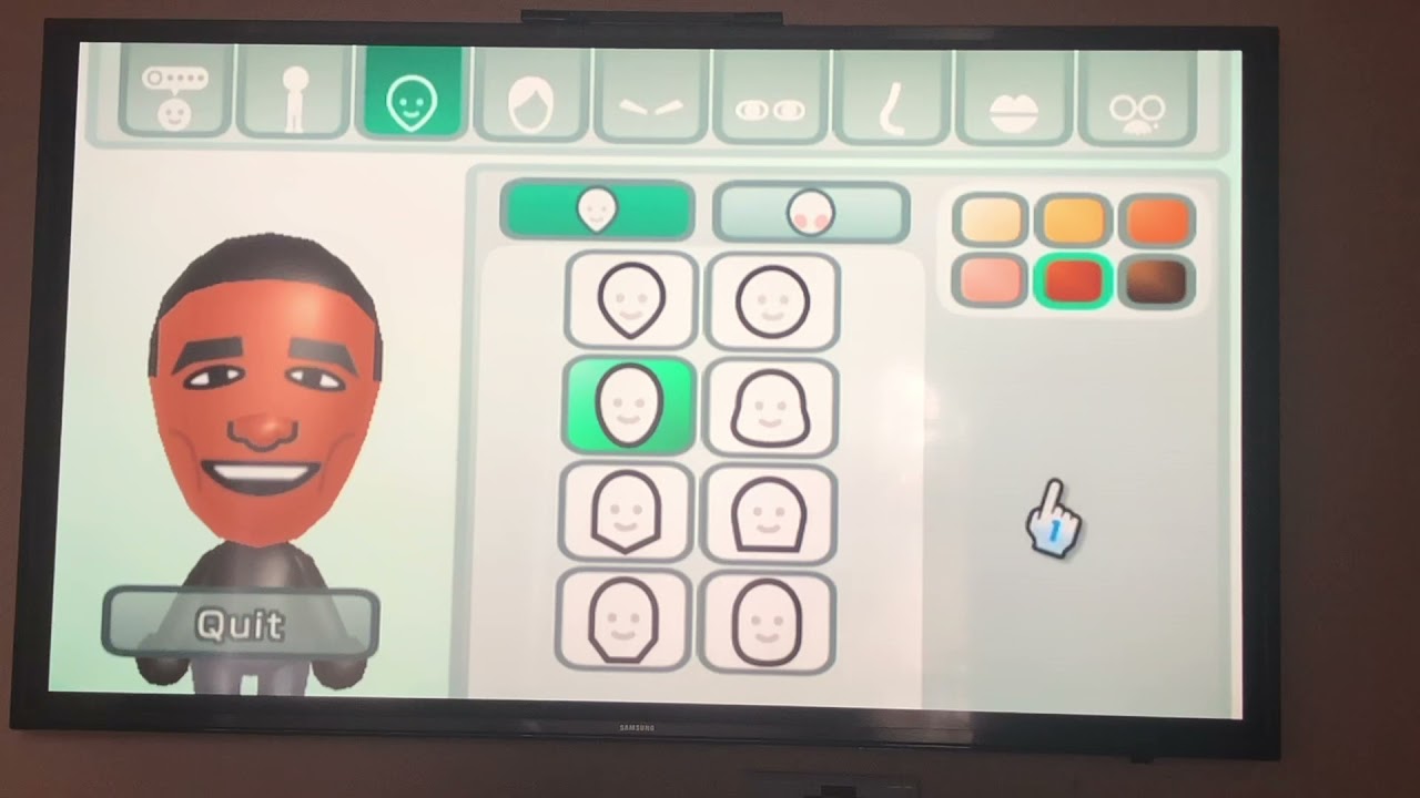How to make a barack obama mii - YouTube
