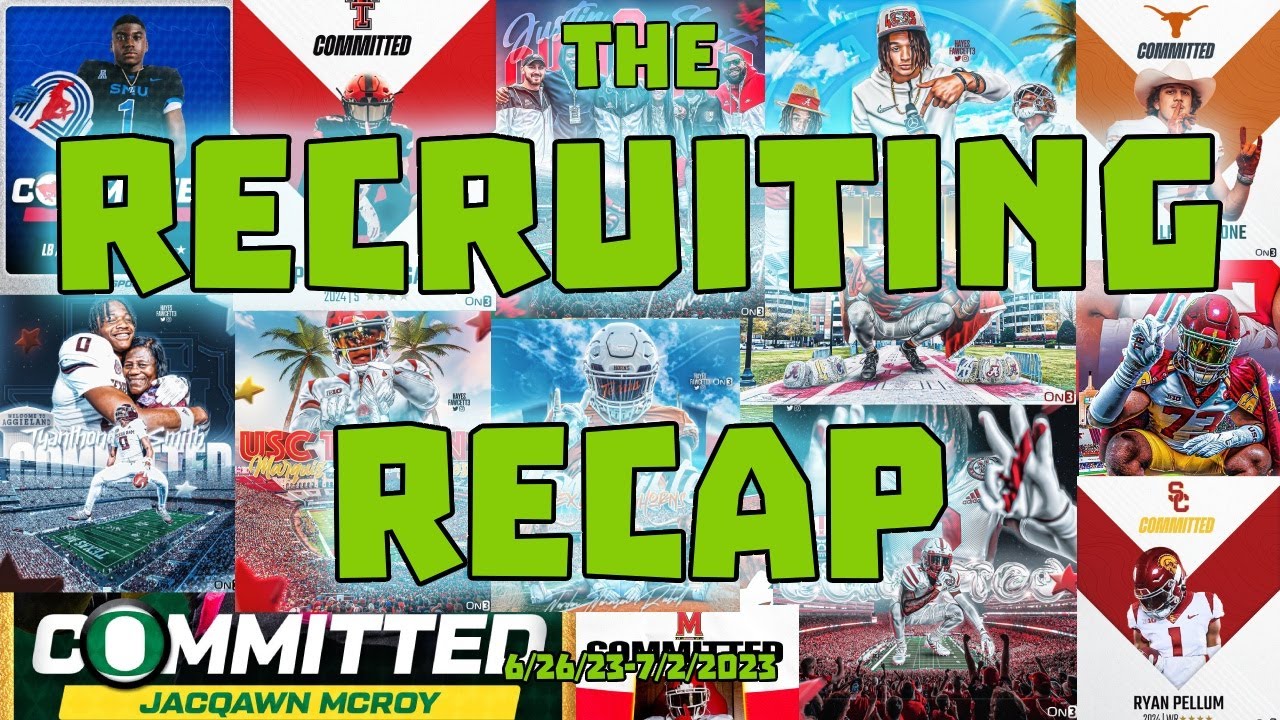 AFA's Recruiting Recap Ep. 03 🏈 | Justin Scott, Jordon Johnson-Rubell ...