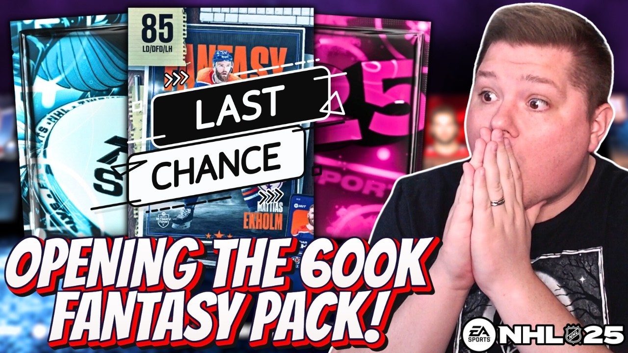 I OPENED THE 600K FANTASY PACK.. - YouTube