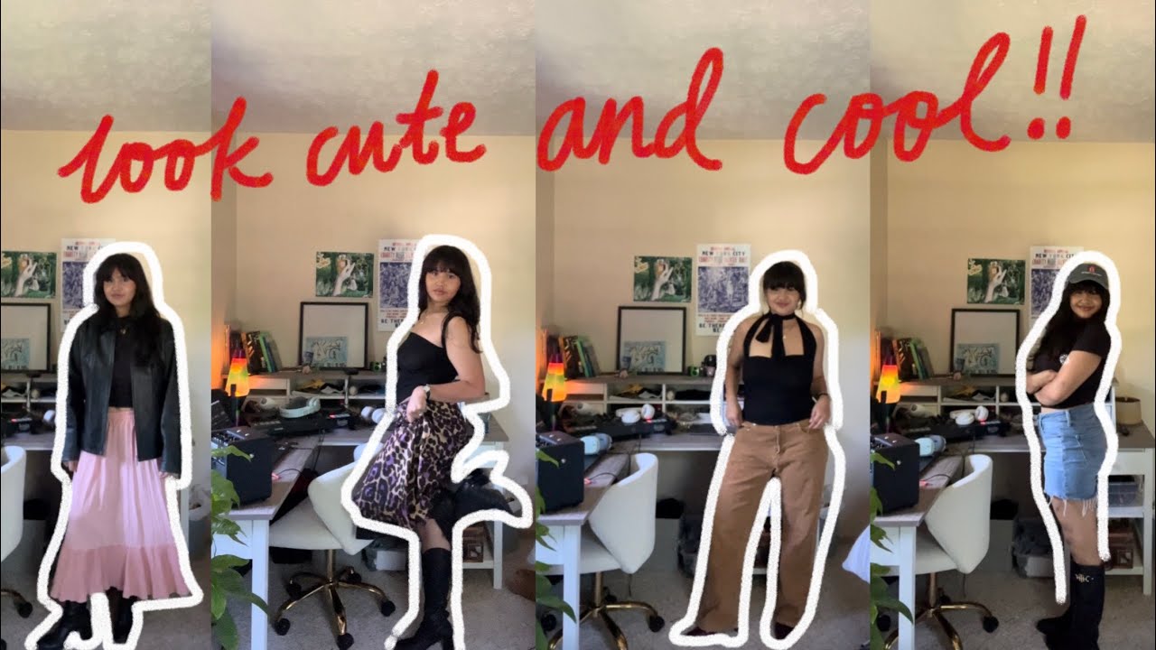 funky and cute outfit inspo you’ll actually like!! - YouTube