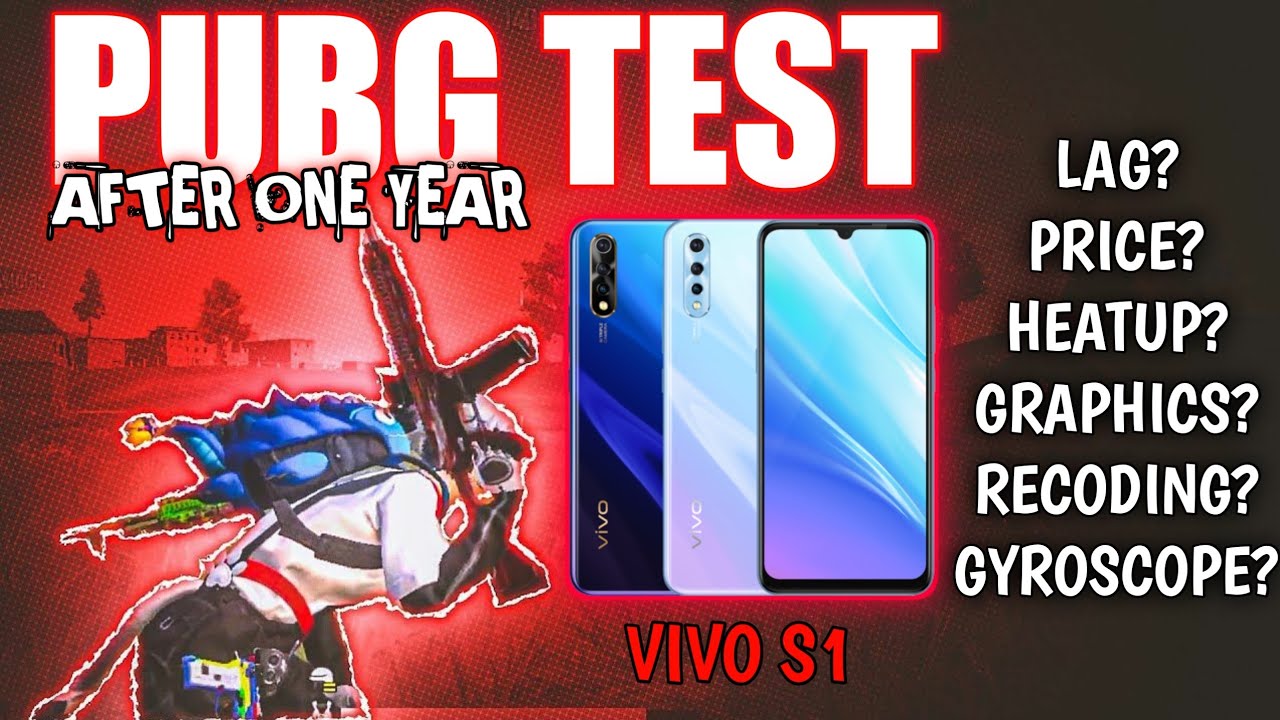 VIVO S1 PUBG TEST | GRAPHICS TEST | GYROSCOPE GAME PLAY - YouTube