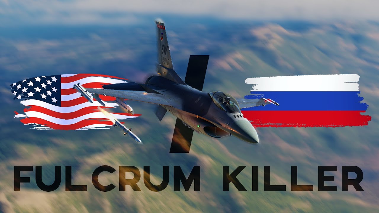 DCS WORLD F-16C VS MIG-29 FULCRUM BVR - YouTube