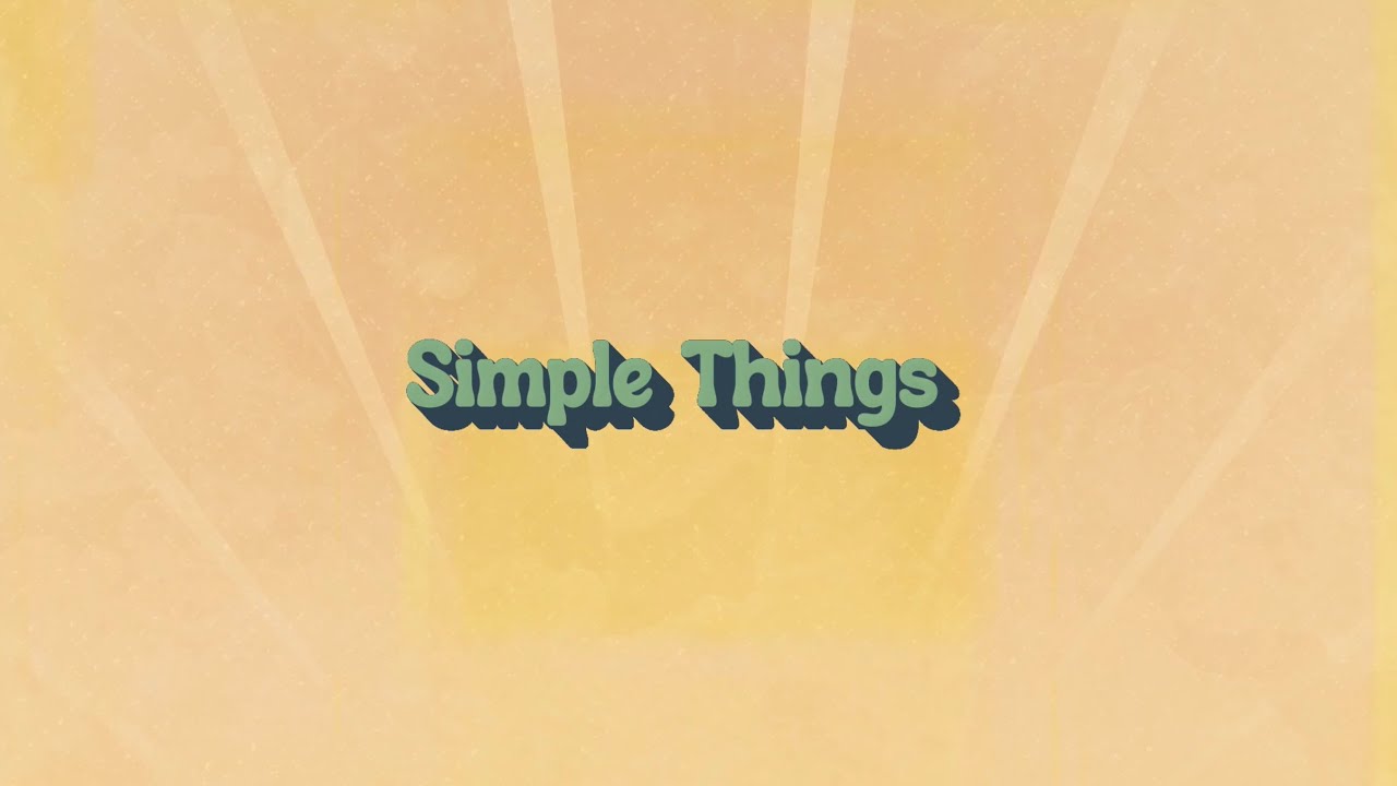 Annisse - Simple Things [Official Lyric Video] - YouTube