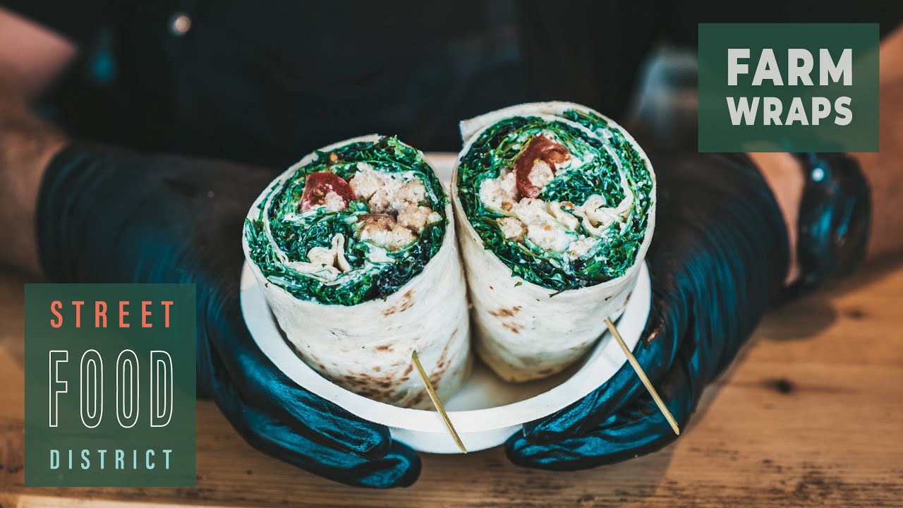 Farm Wrap | Recipe series by Street Food District - YouTube