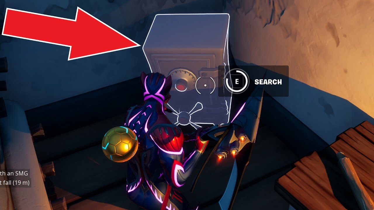 How/Where To Find The Rare *VAULT/SAFE* in Fortnite Chapter 2 Season 6 ...