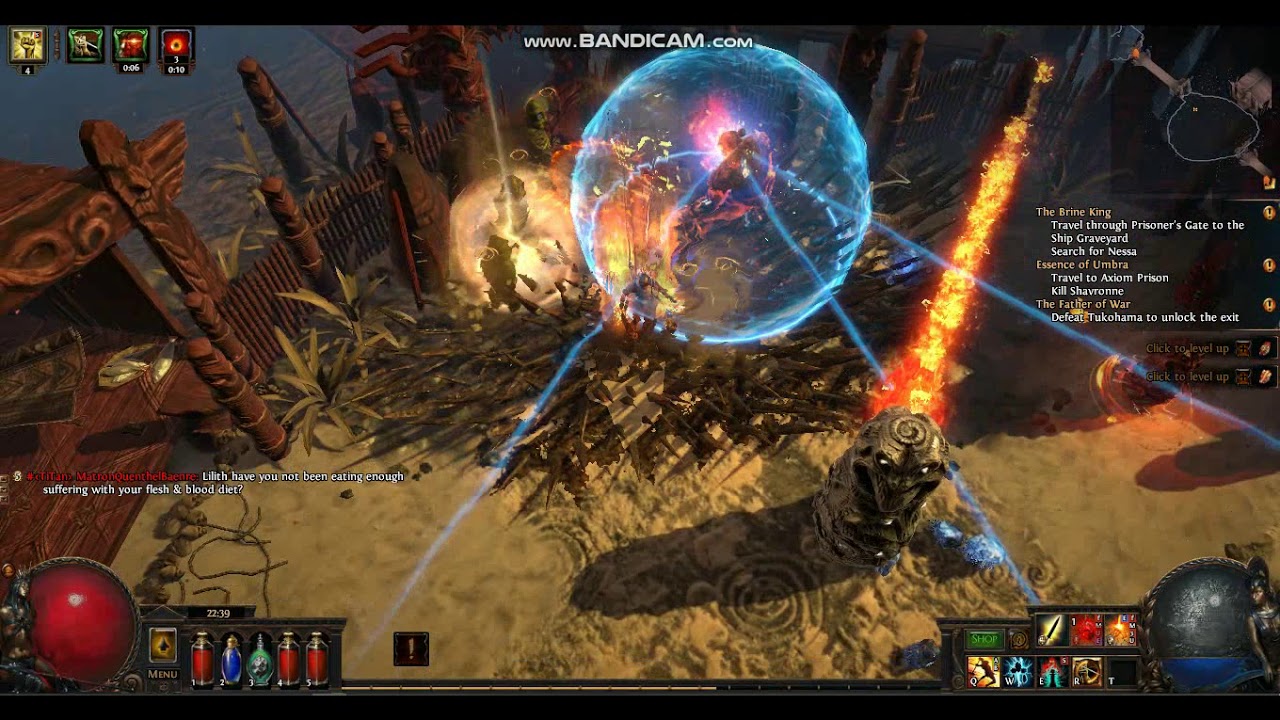 PathOfExile-Blight League:Scion Groundslam Build - YouTube