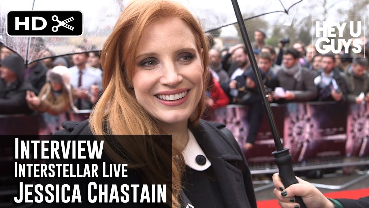 Jessica Chastain Interview - Interstellar Live at the Royal Albert Hall ...