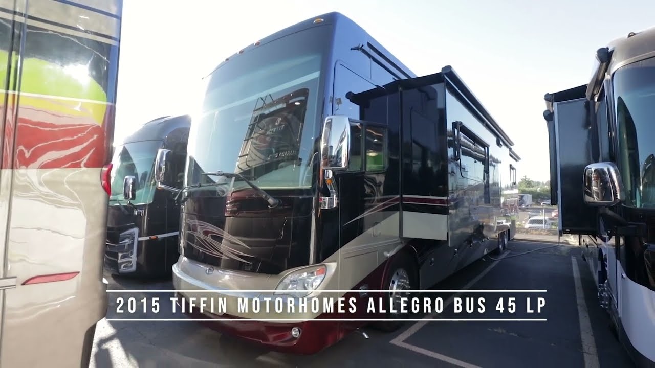 2015 Tiffin Motorhomes Allegro Bus 45 LP - Luxury Class A RV - YouTube