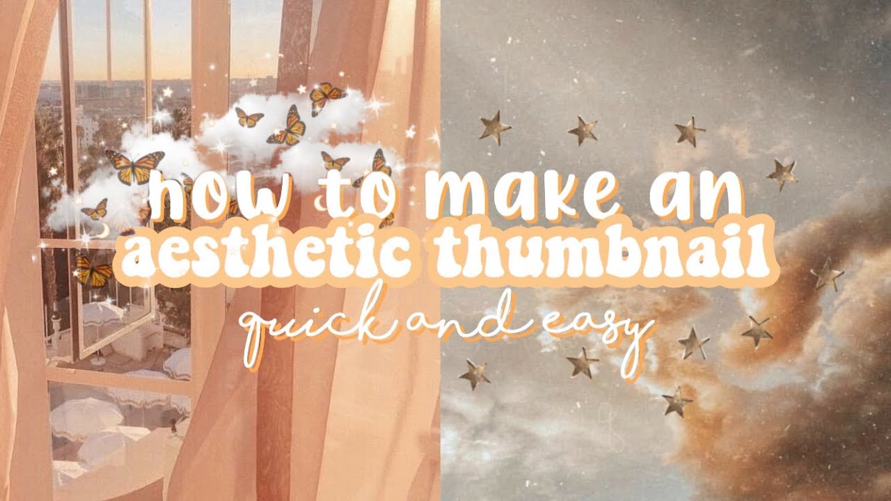 how to make a thumbnail on iphone FOR FREE 🌼(easy thumbnail tutorial) 🌼 ...
