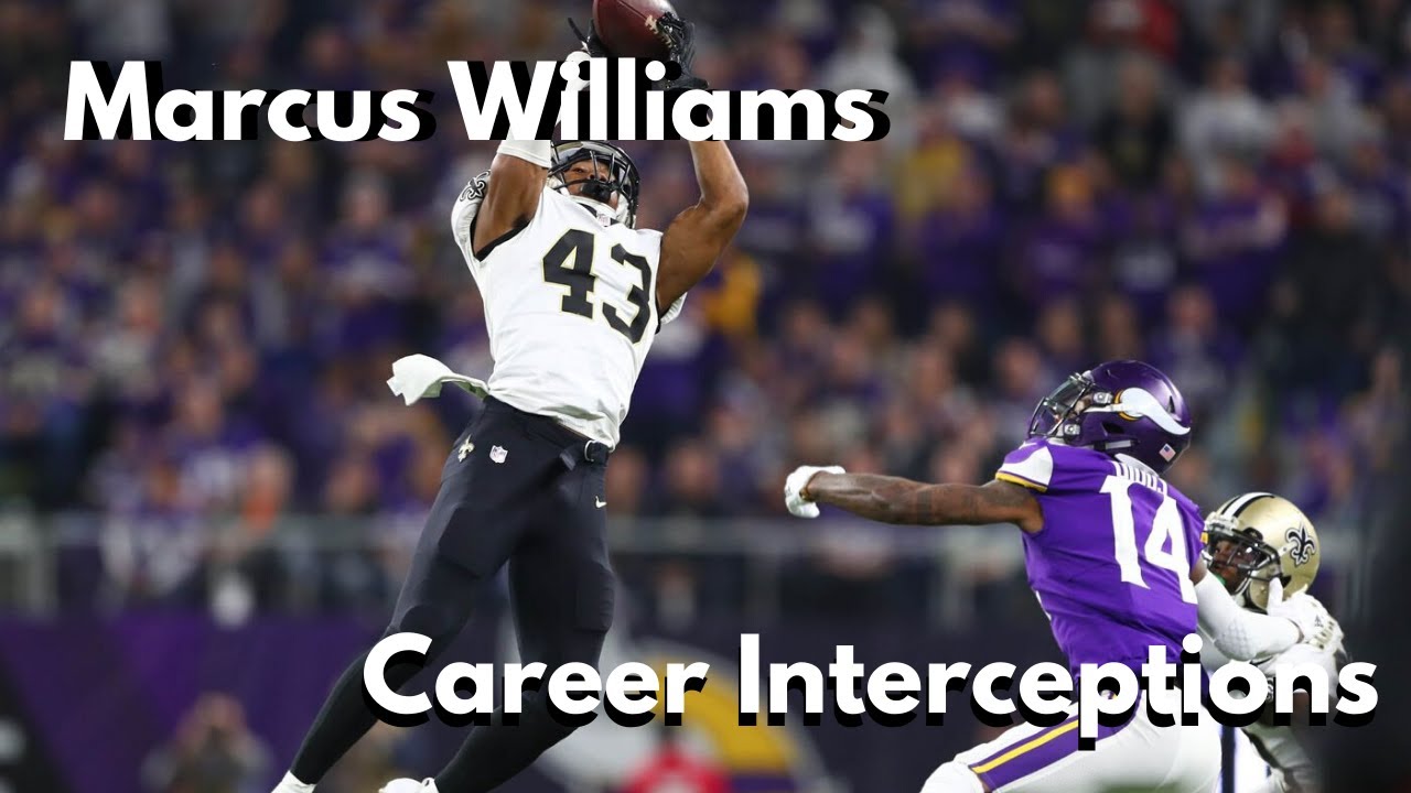 Marcus Williams | Every Career Interception (2017-2019) - YouTube