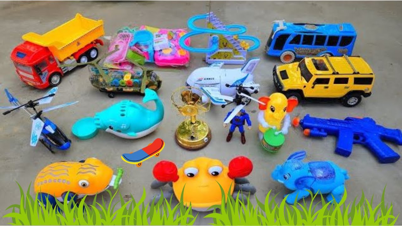 hot toys for kids | animal toys and animals name | gadi wala cartoon ...