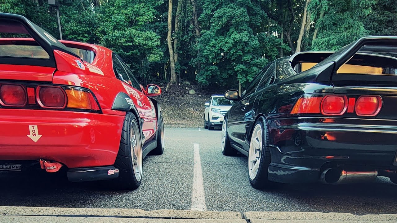 Toyota MR2 SW20 2GR 2GR-FE 🔊 Sound Scenic Cruise Thru BEAR MOUNTAIN ...