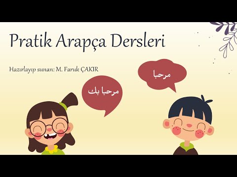 Pratik Arapça 1. Ders: Tanışma