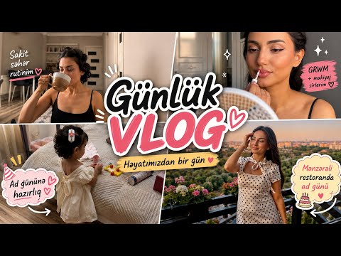 🎀 MƏNİ AD GÜNÜNƏ HAZIRLAYIN! SAÇ, MAKİYAJ, TEMU BAĞLAMASI VƏ AD GÜNÜNDƏN KADRLAR ✨