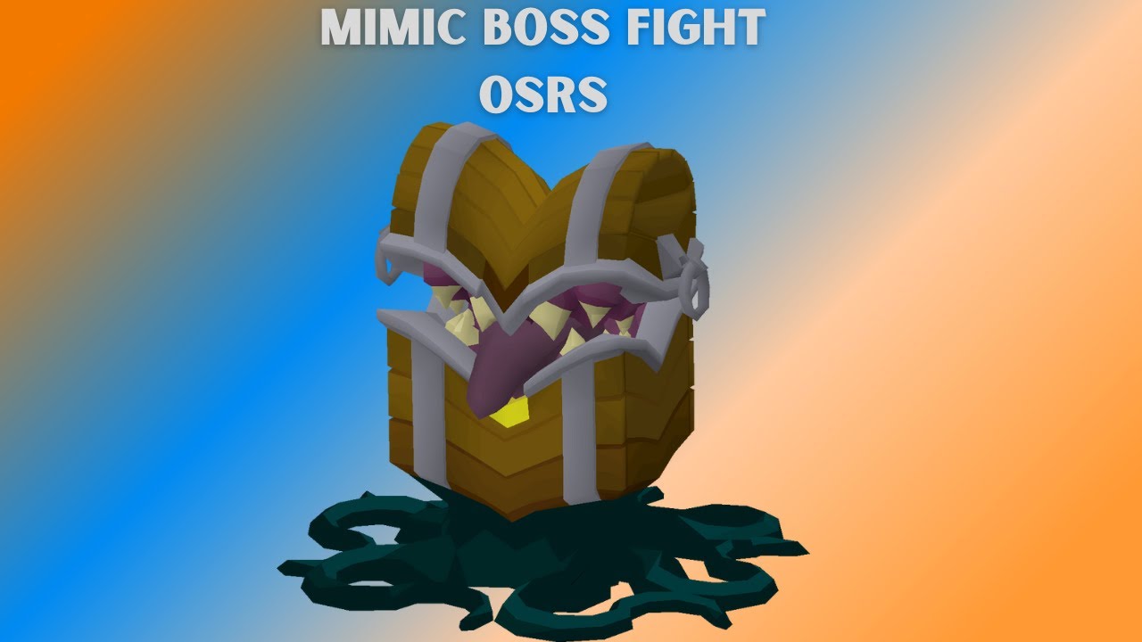 Oldschool Runescape Mimic Boss - YouTube