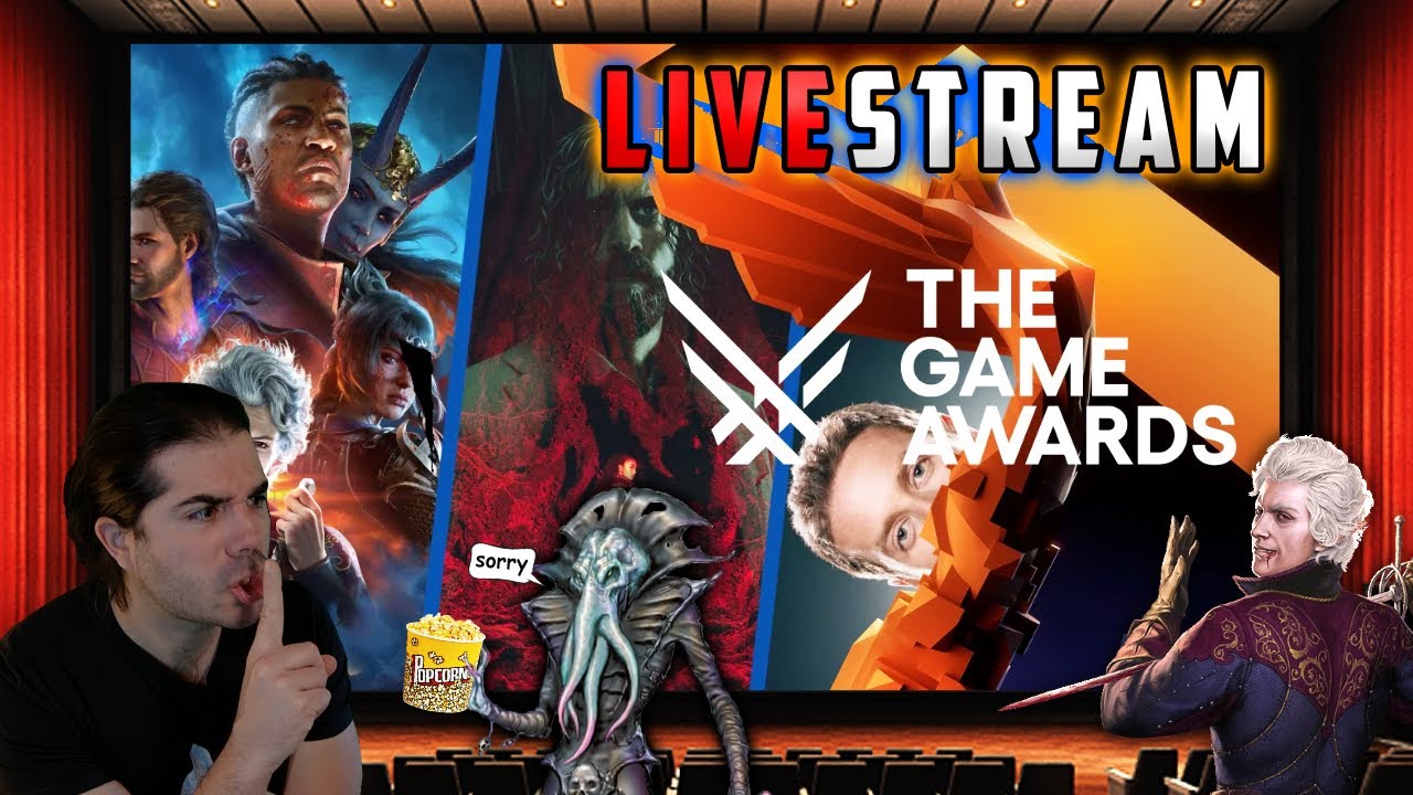 The Game Awards 2023 LET'S GO BG3 (w/ the wolfpack) - YouTube