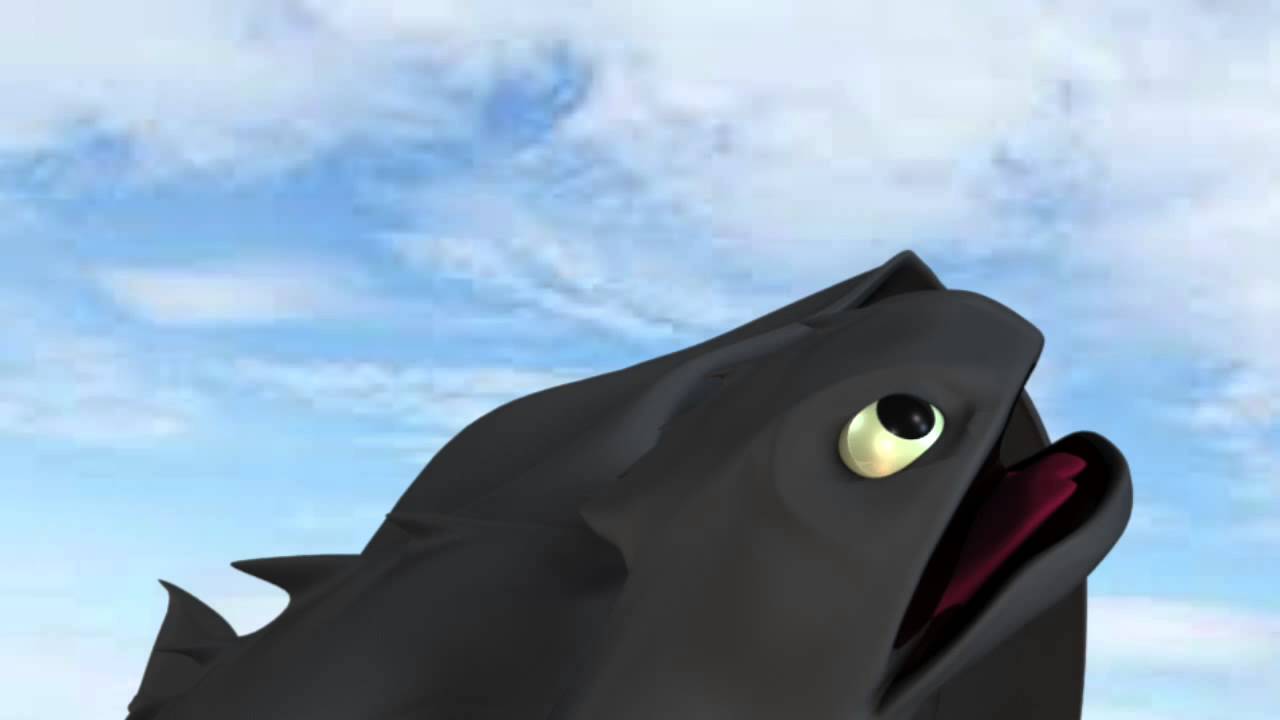 Character Animation:Toothless Attack - YouTube