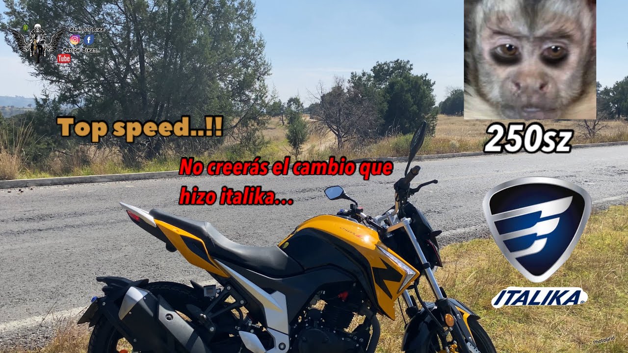 Italika 250sz 2024 ‼️ me dejo impresionado…. 🫣 Top speed/Review/prueba ...