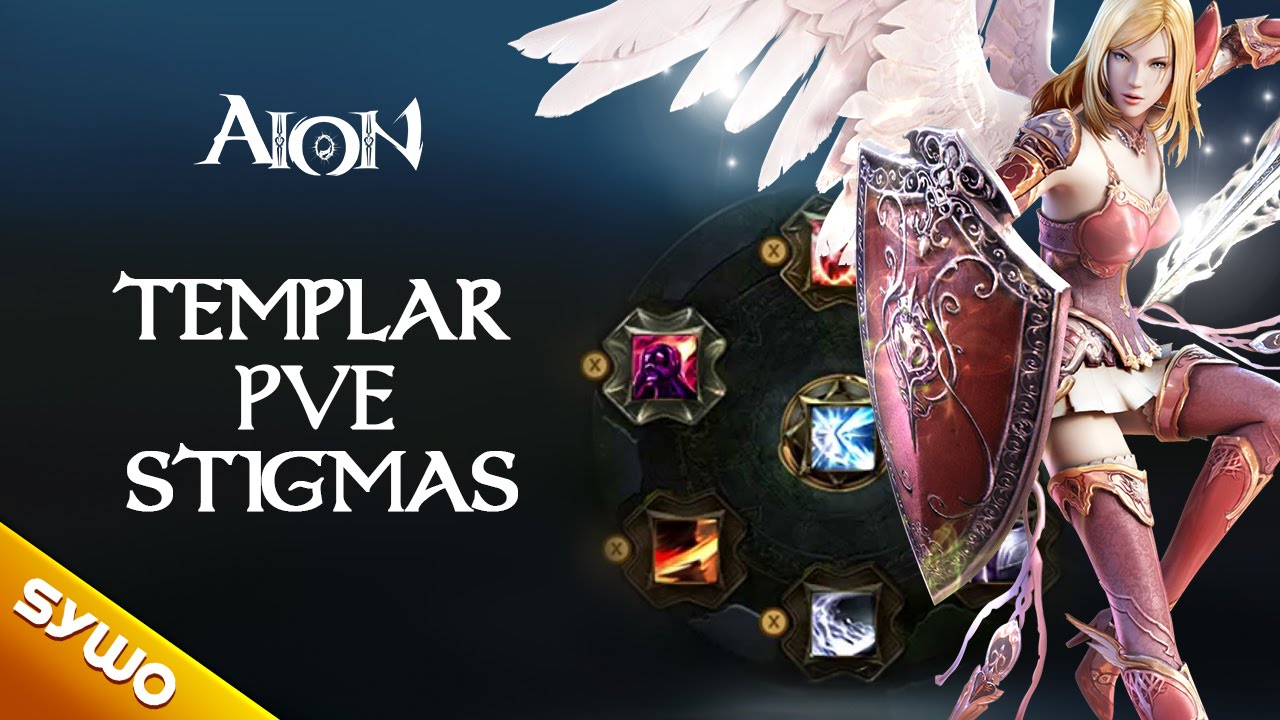 AION 4.91 - Templar endgame PvE stigma builds - YouTube