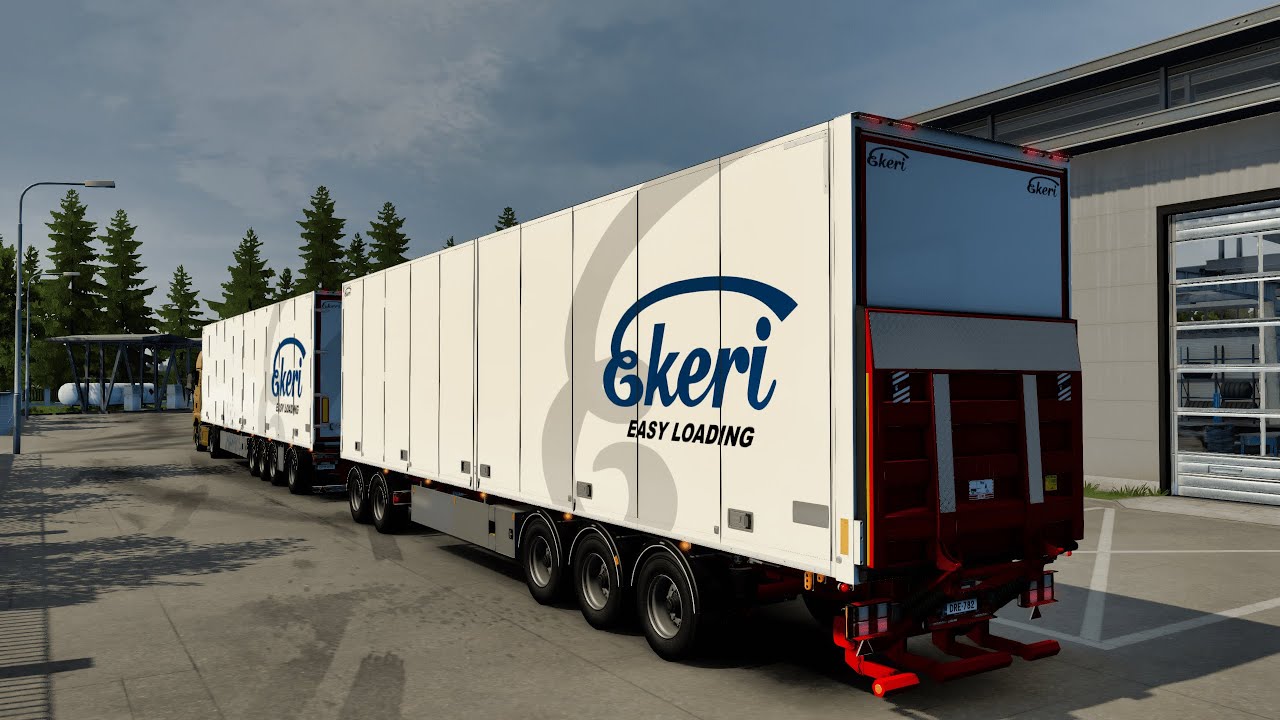 ETS 2 1.47 | Ekeri Trailers Revision v1.1.1 By Kast | Trailer MOD ...