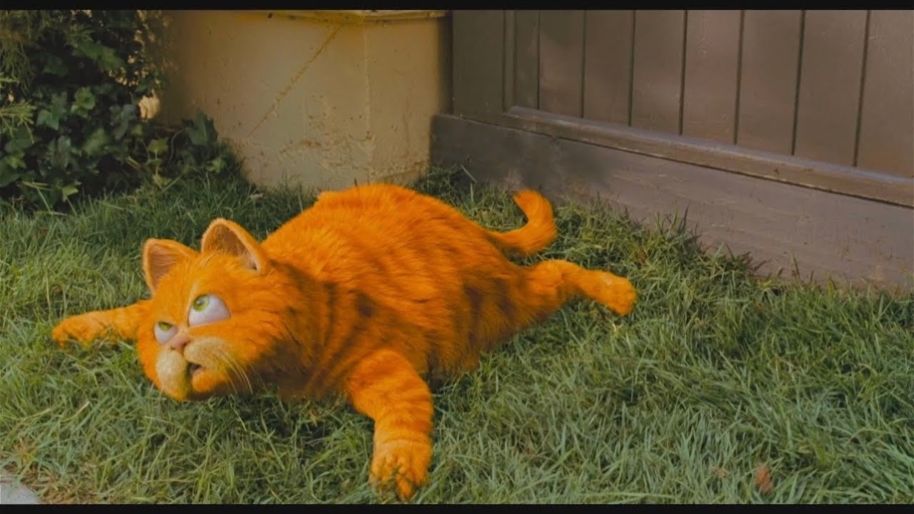 Garfield: Bucket Scene (2004) - YouTube