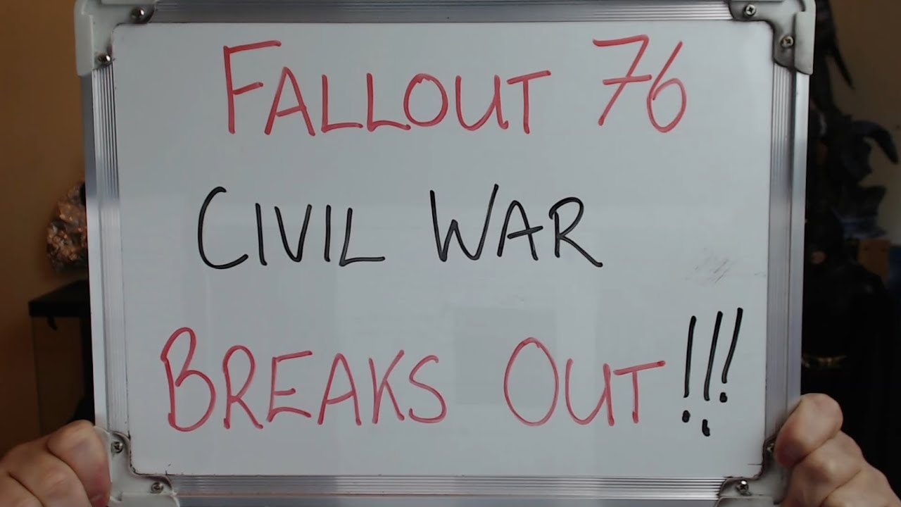 BETHESDA Cause a FALLOUT 76 Civil War to Break Out!! - YouTube