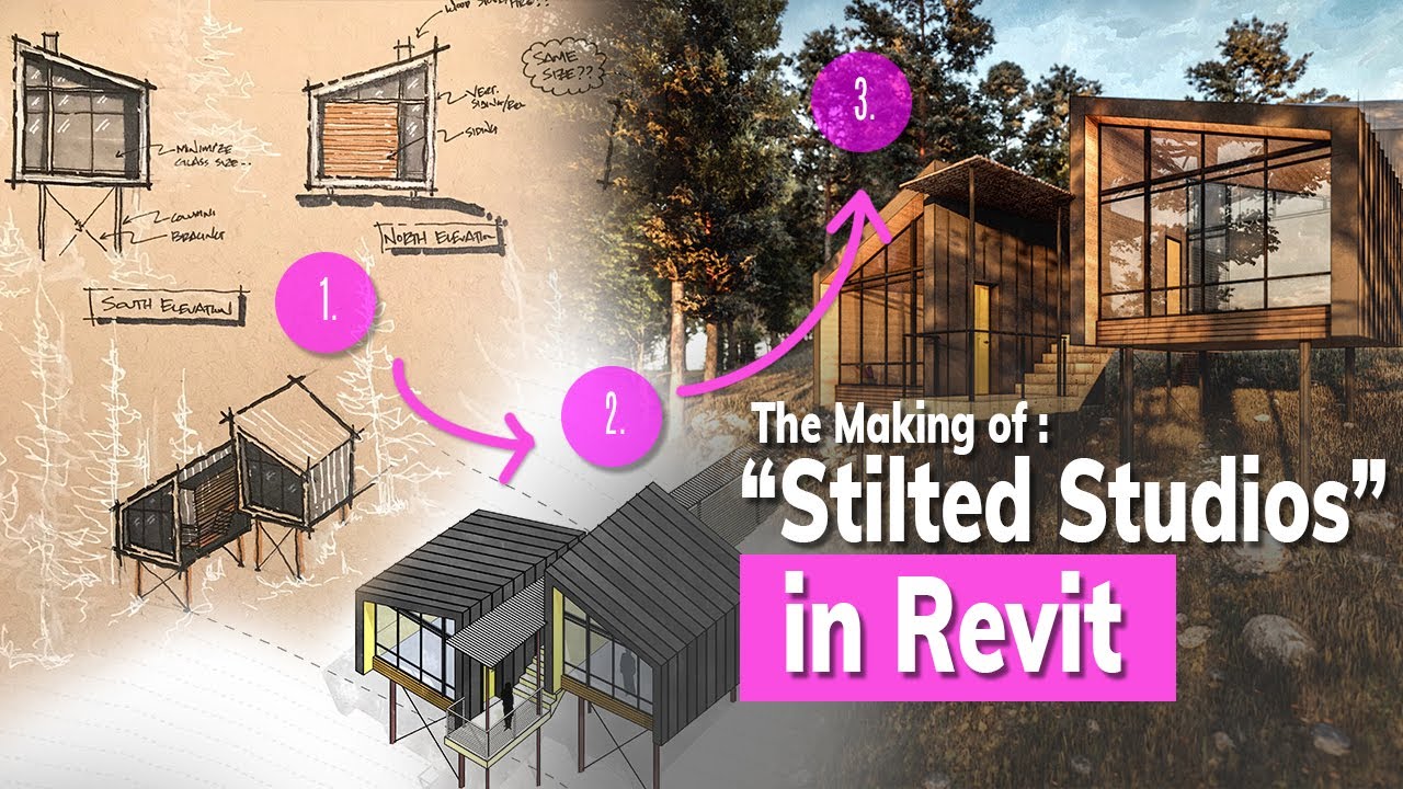 My Revit Design Process - The Making of Stilted Studios (Revit Tutorial ...