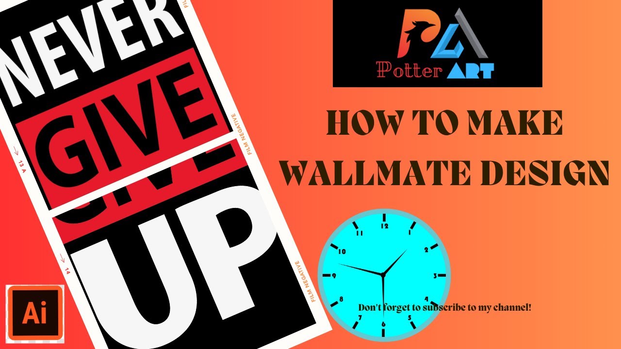 "Mastering Wall Art: Adobe Illustrator Tutorial for Stunning Wall Mural ...