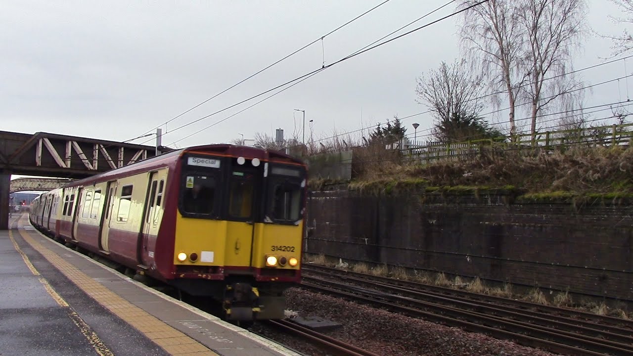 Class 314 Farewell Tour At Carstairs 18/12/19 - YouTube