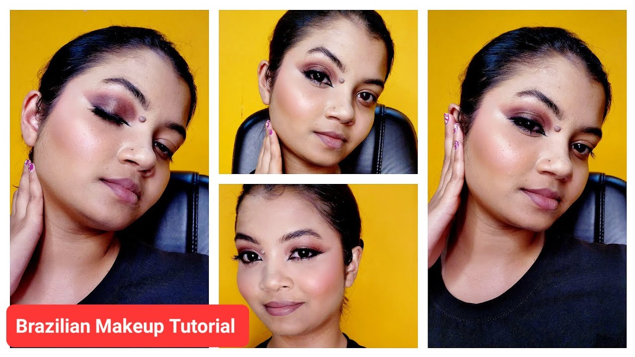 Makeup Tutorial Step By Step | Brazilian Makeup Tutorial | @nishazonex ...