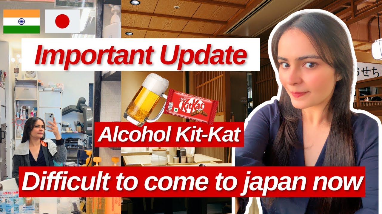 Important Update | Alcohol Kit-Kat | Indian in Japan - YouTube