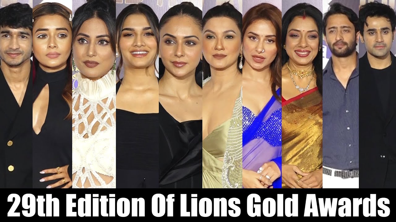 Hina Khan, Rakul Preet, Tina Datta, Gauahar Khan, Shaheer & More At ...