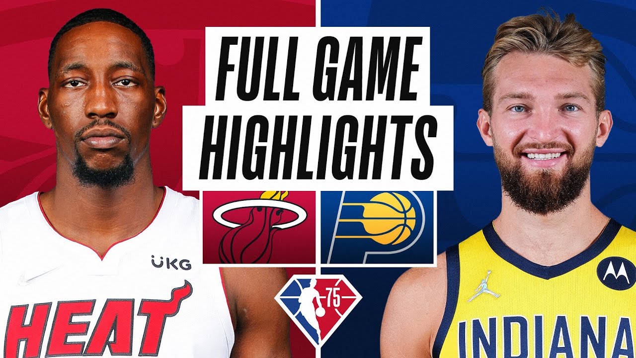 HEAT at PACERS | FULL GAME HIGHLIGHTS | October 23, 2021 - YouTube