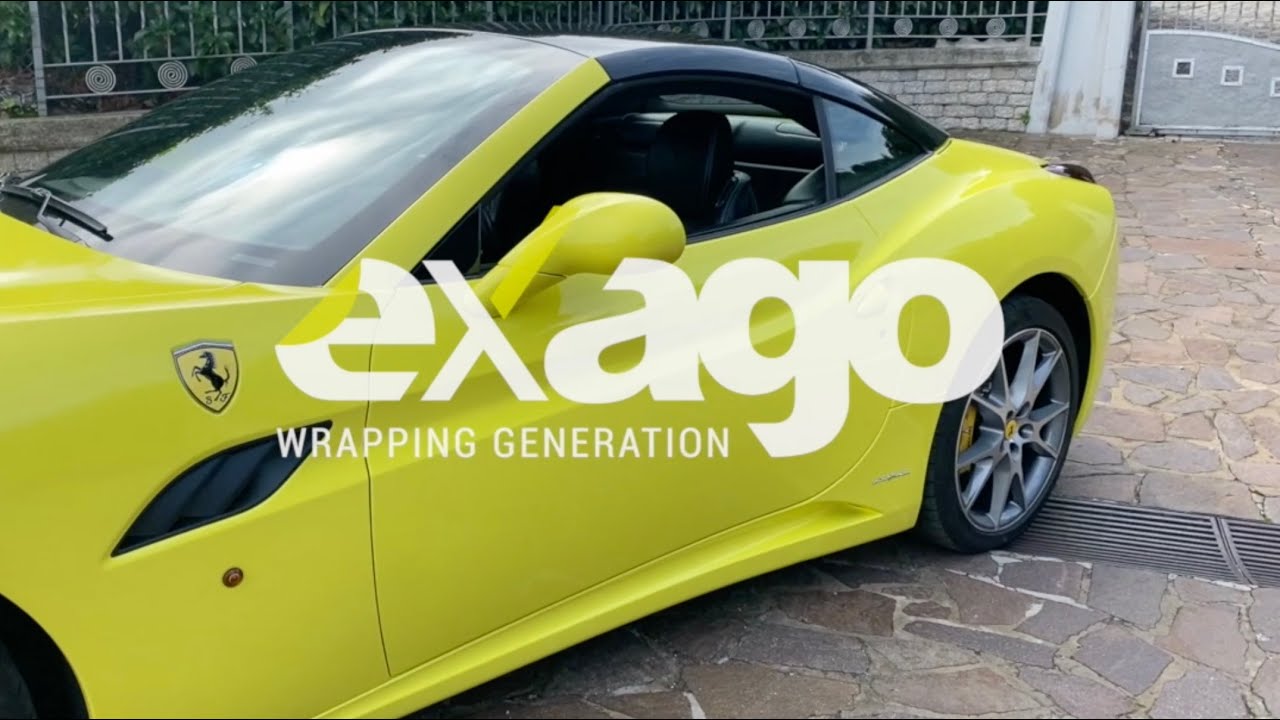 FERRARI CALIFORNIA wrapping 3M 2080 - YouTube
