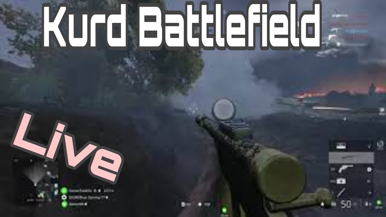 Kurd gamer Battlefield 5 Max Rank Live Stream (کورد گەیمین) - YouTube