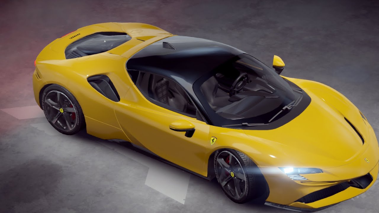 Ferrari sf90 Stradale Mp test in asphalt legends unite. (Season series ...
