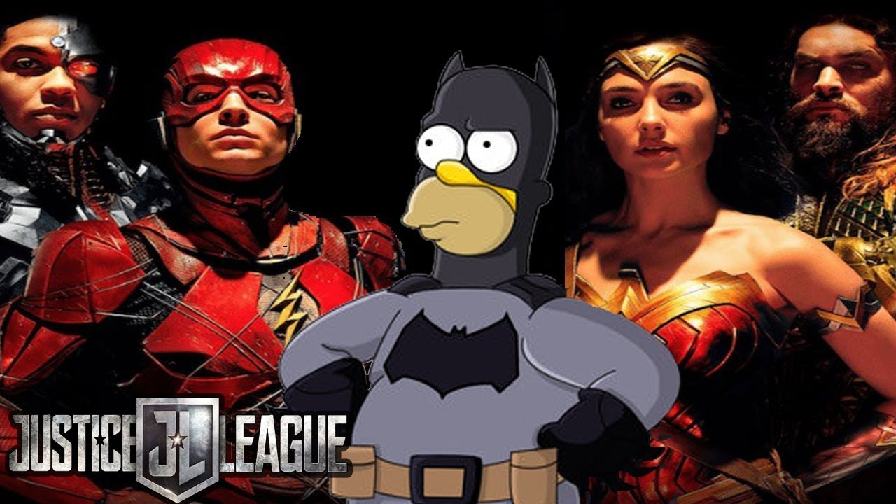 "Homero Simpson Remplazara a BATMAN en la Pelicula JUSTICE LEAGUE ...