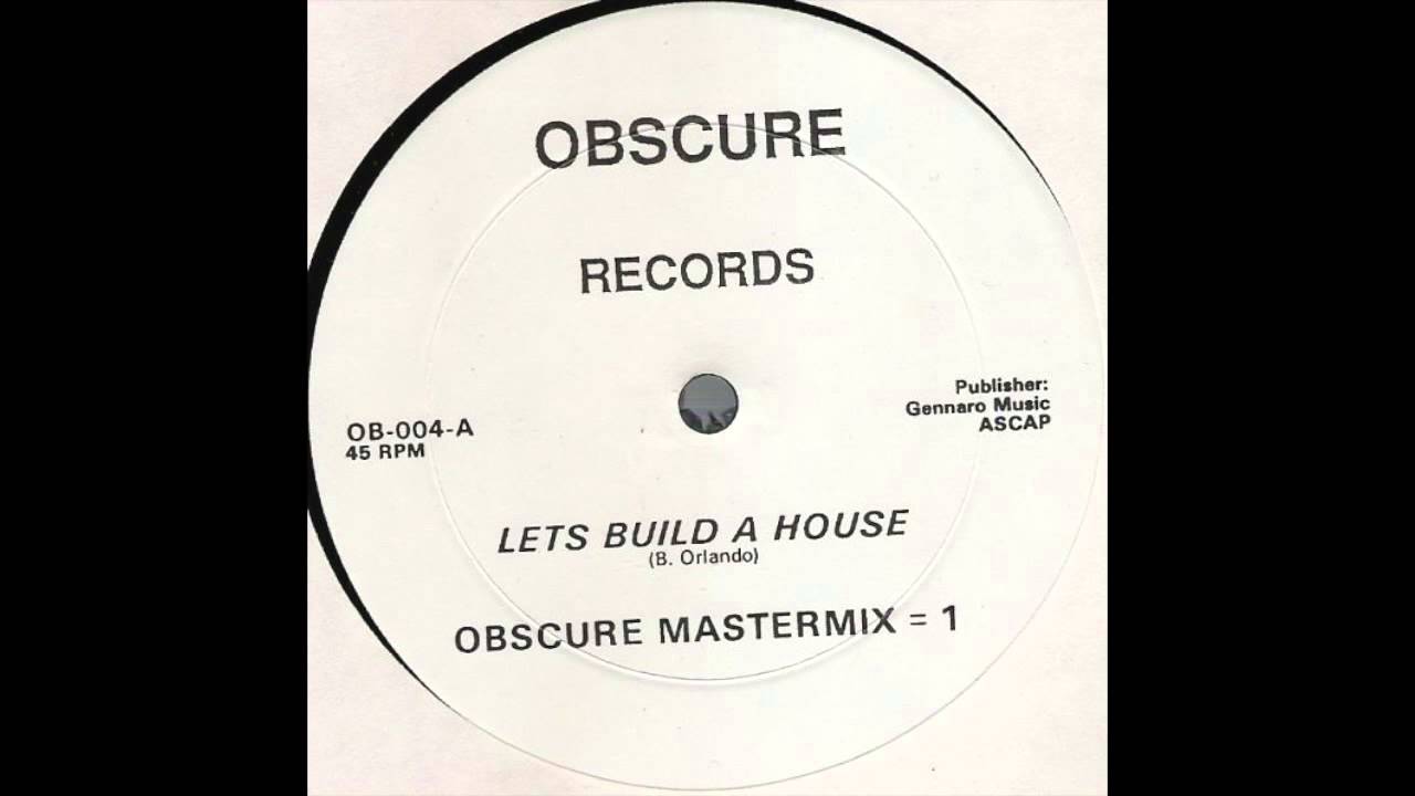 Obscure Mastermix = 1 - Let's Build A House (1987) - YouTube