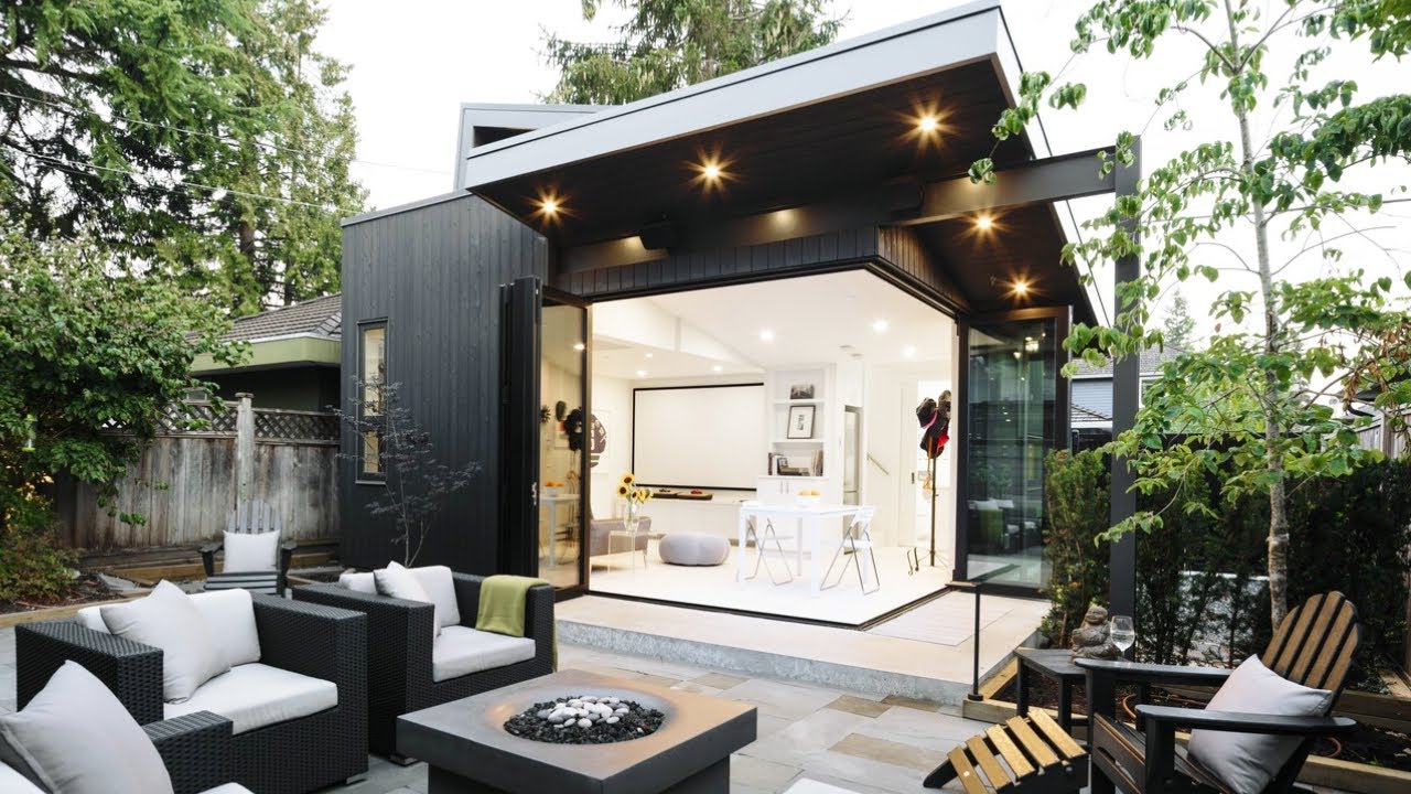 Modern Compact Small House with Black and White Decoration Perfect For ...