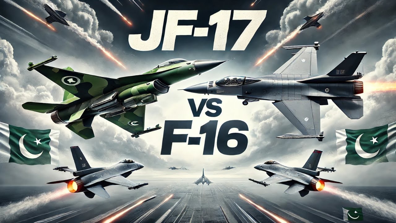 JF-17 Thunder vs F-16: Pakistan’s Powerhouse Fighter Jets Face Off ...
