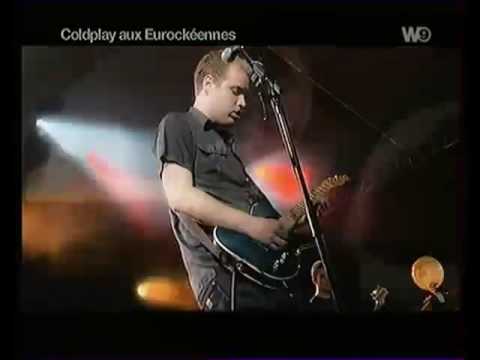 Coldplay live Don't Panic 2000 - YouTube